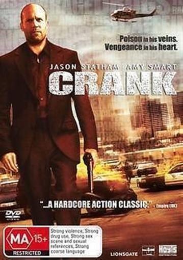 CRANK Jason Statham, Amy Smart DVD NEW - WOW Music